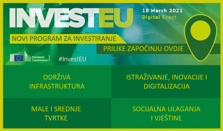 Europska komisija pokrenula je program InvestEU - CTR
